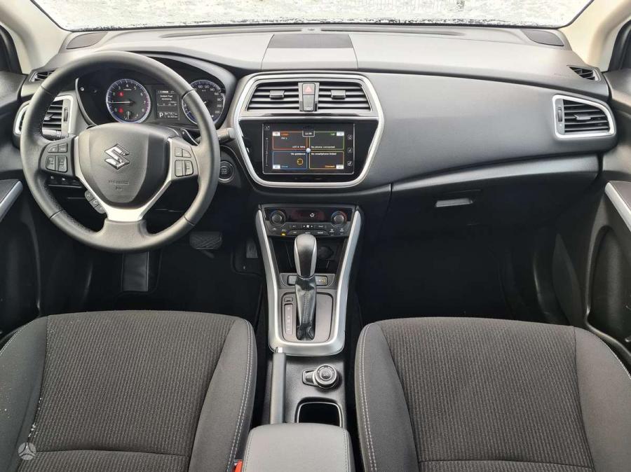 Grey Suzuki SX4 2018 in Kaunas, with an engine capacity of 1.00 L and mileage of 90 thousand km for 12200 €, photo 21 on AUTOMOTO.COM.LV