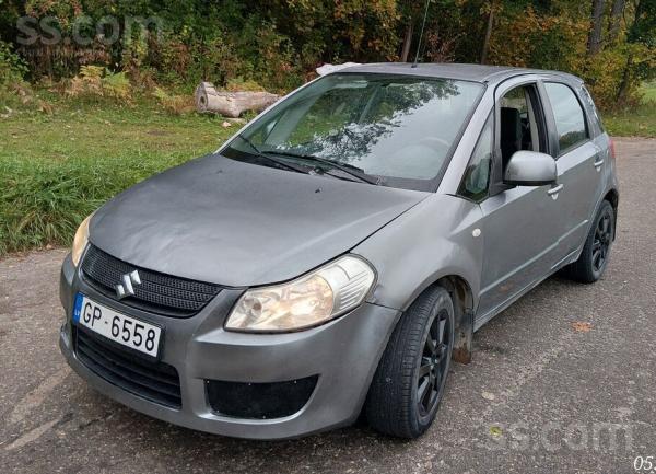 Pelēks Suzuki SX4 2007 Aizkraukle, ar dzinēja tilpumu 1.50 L un nobraukumu 205 tūkst. km par 1500 €, foto 1 vietnē AUTOMOTO.COM.LV