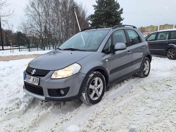 Grey Suzuki SX4 2008 in Vilnius, with an engine capacity of 1.87 L and mileage of 119 thousand km for 1850 €, photo 1 on AUTOMOTO.COM.LV