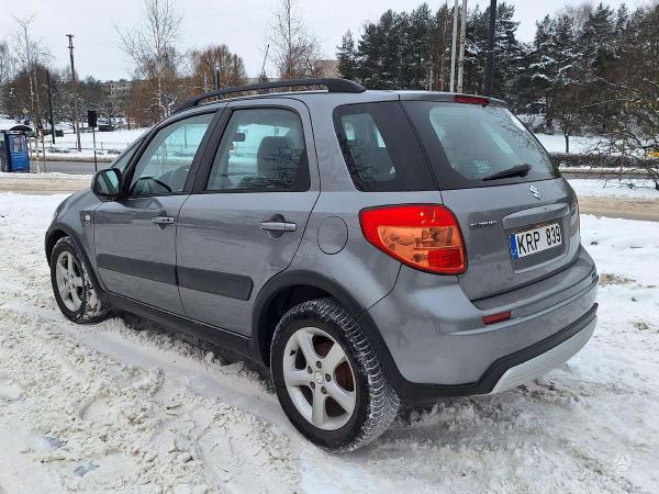 Grey Suzuki SX4 2008 in Vilnius, with an engine capacity of 1.87 L and mileage of 119 thousand km for 1850 €, photo 6 on AUTOMOTO.COM.LV
