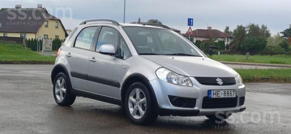 Suzuki SX4 2008 Rīga vietnē Pelēks Suzuki SX4 2008 Rīga, ar dzinēja tilpumu 1.60 L un nobraukumu 213 tūkst. km par 2350 €, foto 1 vietnē AUTOMOTO.COM.LV