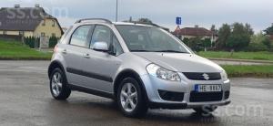 Grey Suzuki SX4 2008 in Riga, with an engine capacity of 1.60 L and mileage of 213 thousand km for 2350 €, photo  on AUTOMOTO.COM.LV