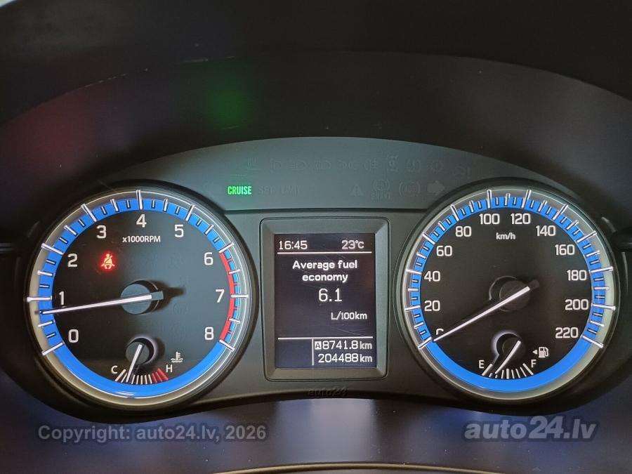 Grey Suzuki SX4 2014 in Tallinn, with an engine capacity of 1.60 L and mileage of 204 thousand km for 6500 €, photo 12 on AUTOMOTO.COM.LV