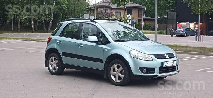 Suzuki SX4 2006 Rīga, ar dzinēja tilpumu 1.60 L un nobraukumu 266 tūkst. km par 2000 €, foto 1 vietnē AUTOMOTO.COM.LV
