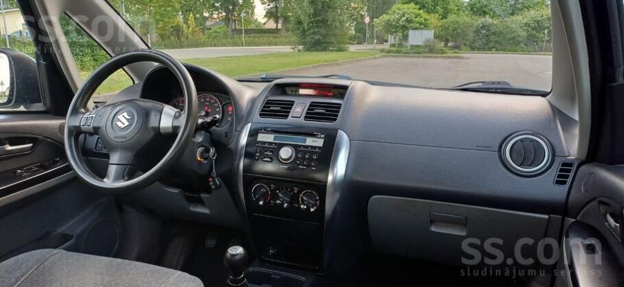 Suzuki SX4 2006 Rīga, ar dzinēja tilpumu 1.60 L un nobraukumu 266 tūkst. km par 2000 €, foto 10 vietnē AUTOMOTO.COM.LV