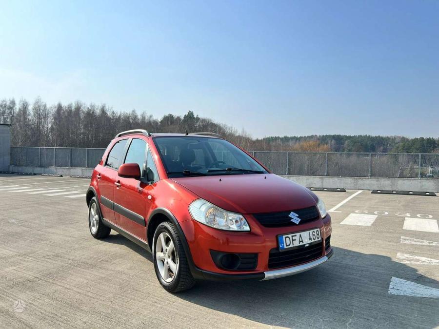 Oranžs Suzuki SX4 2007 Viļņa, ar dzinēja tilpumu 1.59 L un nobraukumu 255 tūkst. km par 3100 €, foto 1 vietnē AUTOMOTO.COM.LV