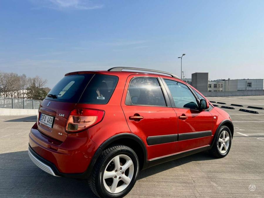 Oranžs Suzuki SX4 2007 Viļņa, ar dzinēja tilpumu 1.59 L un nobraukumu 255 tūkst. km par 3100 €, foto 5 vietnē AUTOMOTO.COM.LV