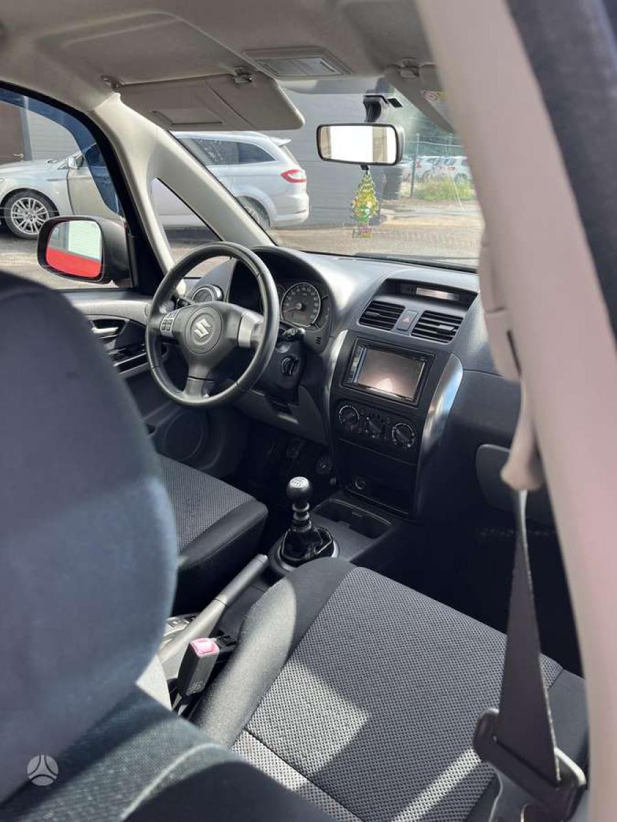Oranžs Suzuki SX4 2007 Utena, ar dzinēja tilpumu 1.90 L un nobraukumu 151 tūkst. km par 2300 €, foto 8 vietnē AUTOMOTO.COM.LV