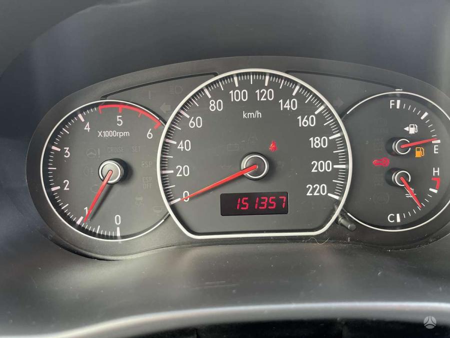 Oranžs Suzuki SX4 2007 Utena, ar dzinēja tilpumu 1.90 L un nobraukumu 151 tūkst. km par 2300 €, foto 13 vietnē AUTOMOTO.COM.LV