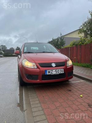 Orange Suzuki SX4 2007 in Jekabpils, with an engine capacity of 1.90 L and mileage of 201 thousand km for 1550 €, photo  on AUTOMOTO.COM.LV