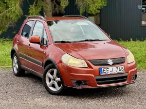 Orange Suzuki SX4 2008 in Vilnius, with an engine capacity of 2.00 L and mileage of 106 thousand km for 2950 €, photo  on AUTOMOTO.COM.LV