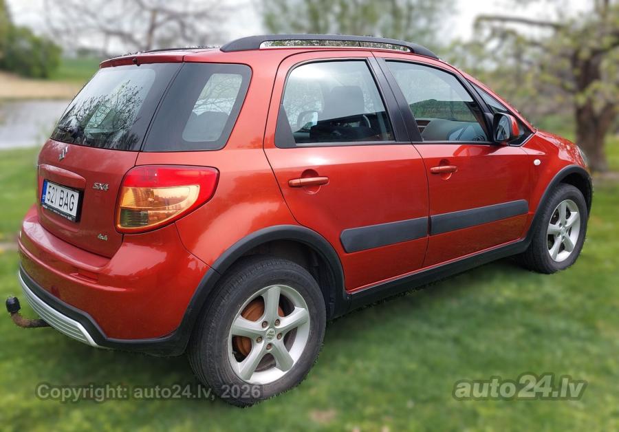 Orange Suzuki SX4 2007 in Tartu, with an engine capacity of 1.60 L and mileage of 164 thousand km for 3100 €, photo 1 on AUTOMOTO.COM.LV