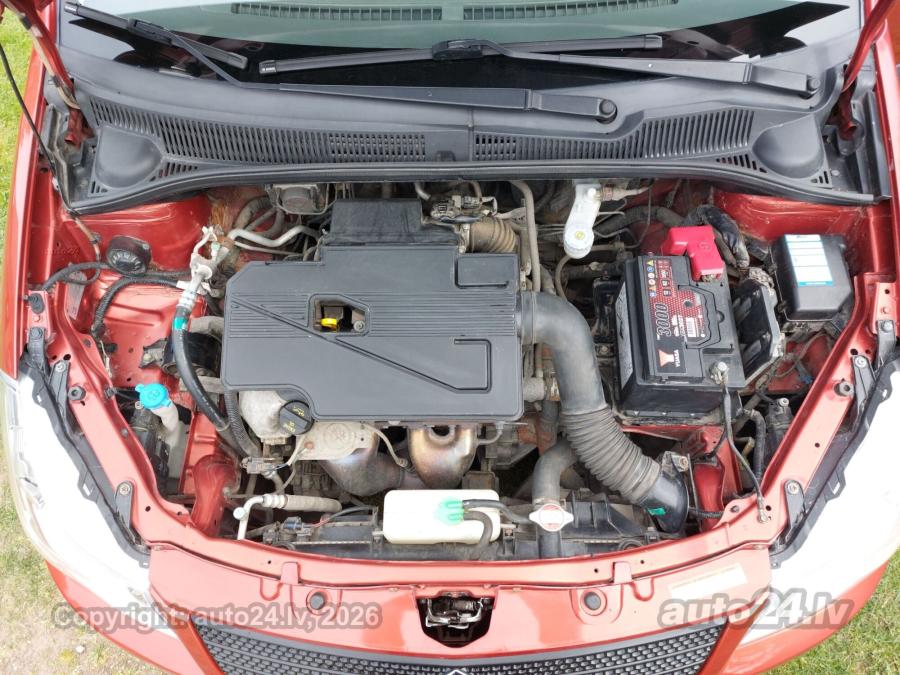 Orange Suzuki SX4 2007 in Tartu, with an engine capacity of 1.60 L and mileage of 164 thousand km for 3100 €, photo 10 on AUTOMOTO.COM.LV