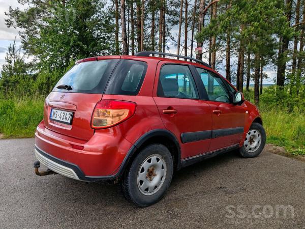 Oranžs Suzuki SX4 2008 Dobele, ar dzinēja tilpumu 1.60 L un nobraukumu 216 tūkst. km par 3300 €, foto 3 vietnē AUTOMOTO.COM.LV