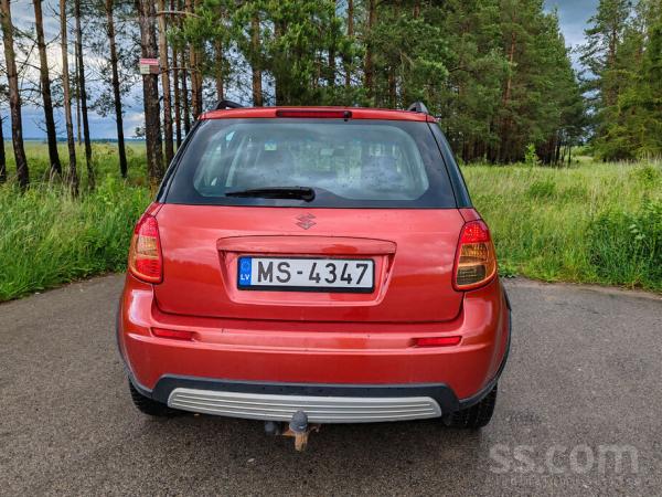 Oranžs Suzuki SX4 2008 Dobele, ar dzinēja tilpumu 1.60 L un nobraukumu 216 tūkst. km par 3300 €, foto 5 vietnē AUTOMOTO.COM.LV