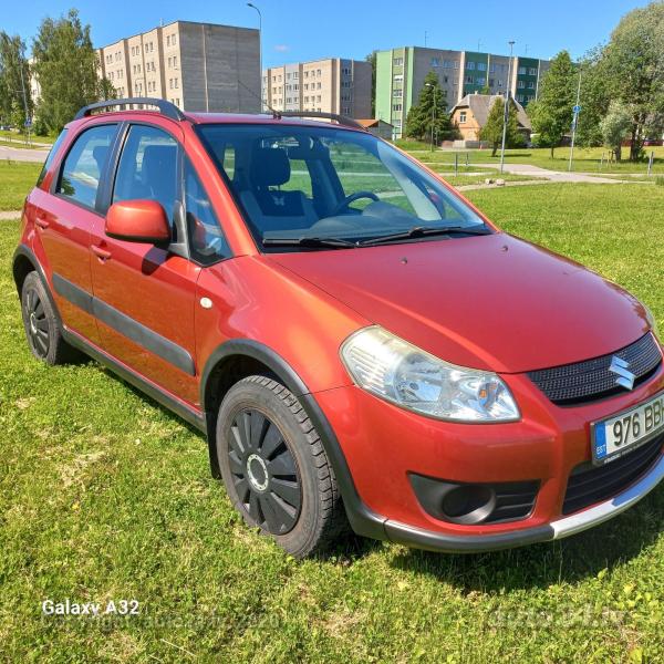 Orange Suzuki SX4 2008 in Tallinn, with an engine capacity of 1.60 L and mileage of 104 thousand km for 2900 €, photo 1 on AUTOMOTO.COM.LV