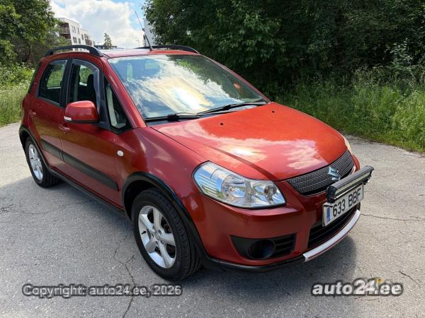 Orange Suzuki SX4 2008 in Tallinn, with an engine capacity of 1.60 L and mileage of 168 thousand km for 2590 €, photo 1 on AUTOMOTO.COM.LV