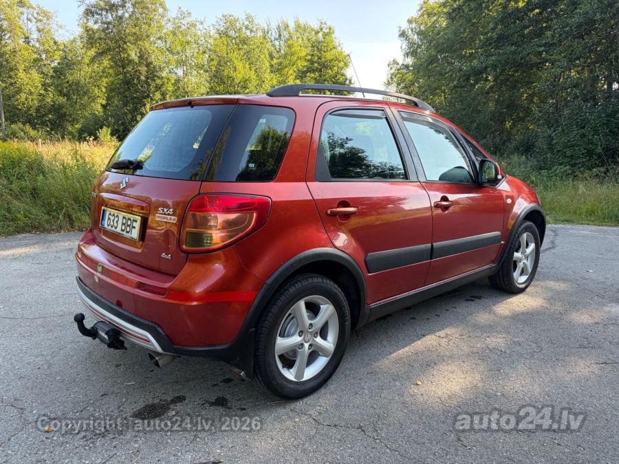 Orange Suzuki SX4 2008 in Tallinn, with an engine capacity of 1.60 L and mileage of 168 thousand km for 2590 €, photo 5 on AUTOMOTO.COM.LV