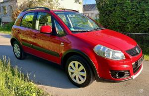 Red Suzuki SX4 2013 in Kelme, with an engine capacity of 2.00 L and mileage of 277 thousand km for 2800 €, photo 4 on AUTOMOTO.COM.LV