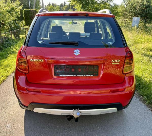 Red Suzuki SX4 2013 in Kelme, with an engine capacity of 2.00 L and mileage of 277 thousand km for 2800 €, photo 5 on AUTOMOTO.COM.LV
