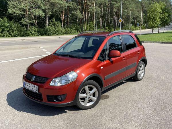 Sarkans Suzuki SX4 2006 Druskininkai, ar dzinēja tilpumu 1.87 L un nobraukumu 239 tūkst. km par 2000 €, foto 1 vietnē AUTOMOTO.COM.LV