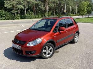 Sarkans Suzuki SX4 2006 Druskininkai, ar dzinēja tilpumu 1.87 L un nobraukumu 239 tūkst. km par 2000 €, foto  vietnē AUTOMOTO.COM.LV
