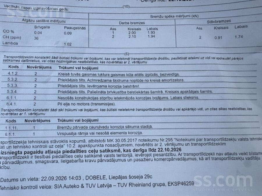 Красный Сузуки СХ4 2006 в Добеле, объемом двигателя 1.50 л и пробегом 200 тыс. км за 700 €, фото 12 на AUTOMOTO.COM.LV