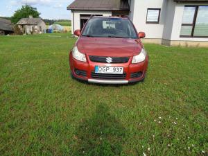 Sarkans Suzuki SX4 2007 Druskininkai, ar dzinēja tilpumu 1.59 L un nobraukumu 242 tūkst. km par 950 €, foto 6 vietnē AUTOMOTO.COM.LV