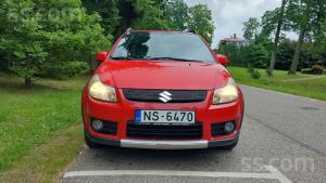 Sarkans Suzuki SX4 2007 Alūksne, ar dzinēja tilpumu 1.90 L un nobraukumu 0 tūkst. km par 3800 €, foto  vietnē AUTOMOTO.COM.LV