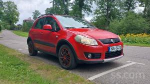 Sarkans Suzuki SX4 2007 Alūksne, ar dzinēja tilpumu 1.90 L un nobraukumu 0 tūkst. km par 3800 €, foto 3 vietnē AUTOMOTO.COM.LV