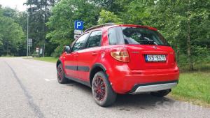 Sarkans Suzuki SX4 2007 Alūksne, ar dzinēja tilpumu 1.90 L un nobraukumu 0 tūkst. km par 3800 €, foto 7 vietnē AUTOMOTO.COM.LV
