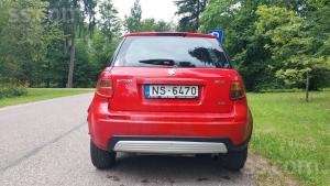 Sarkans Suzuki SX4 2007 Alūksne, ar dzinēja tilpumu 1.90 L un nobraukumu 0 tūkst. km par 3800 €, foto 8 vietnē AUTOMOTO.COM.LV