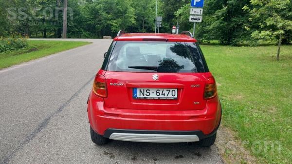 Sarkans Suzuki SX4 2007 Alūksne, ar dzinēja tilpumu 1.90 L un nobraukumu 0 tūkst. km par 3800 €, foto 8 vietnē AUTOMOTO.COM.LV