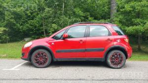 Sarkans Suzuki SX4 2007 Alūksne, ar dzinēja tilpumu 1.90 L un nobraukumu 0 tūkst. km par 3800 €, foto 10 vietnē AUTOMOTO.COM.LV