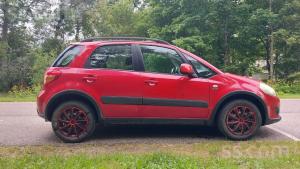 Sarkans Suzuki SX4 2007 Alūksne, ar dzinēja tilpumu 1.90 L un nobraukumu 0 tūkst. km par 3800 €, foto 11 vietnē AUTOMOTO.COM.LV