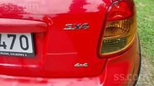 Sarkans Suzuki SX4 2007 Alūksne, ar dzinēja tilpumu 1.90 L un nobraukumu 0 tūkst. km par 3800 €, foto 12 vietnē AUTOMOTO.COM.LV