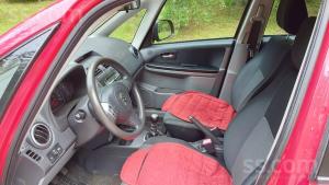Sarkans Suzuki SX4 2007 Alūksne, ar dzinēja tilpumu 1.90 L un nobraukumu 0 tūkst. km par 3800 €, foto 15 vietnē AUTOMOTO.COM.LV