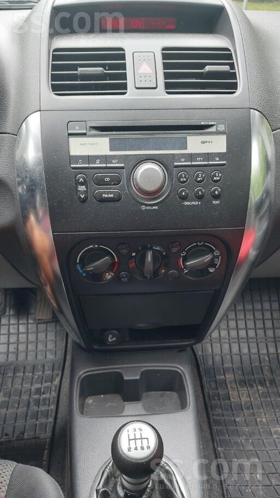 Sarkans Suzuki SX4 2007 Alūksne, ar dzinēja tilpumu 1.90 L un nobraukumu 0 tūkst. km par 3800 €, foto 19 vietnē AUTOMOTO.COM.LV