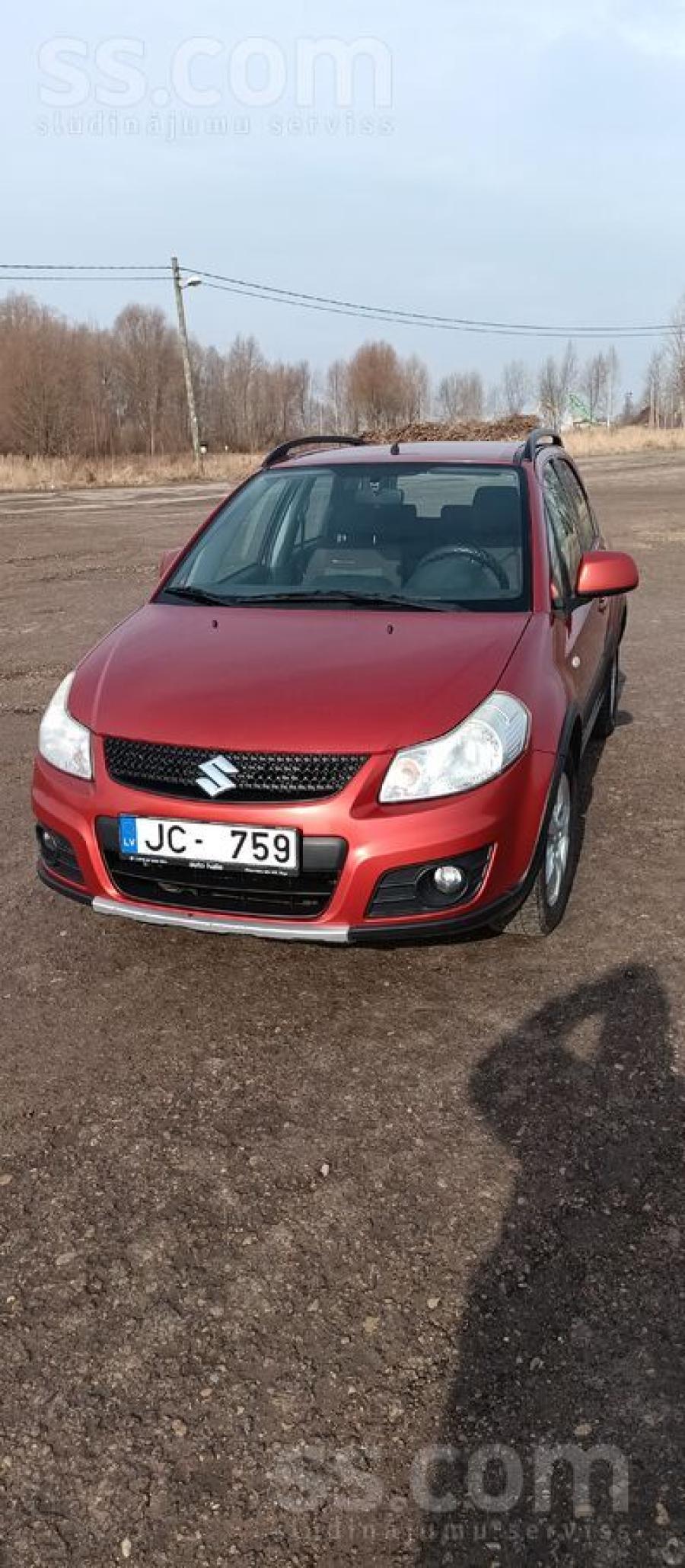 Красный Сузуки СХ4 2012 в Рига, объемом двигателя 1.60 л и пробегом 182 тыс. км за 4200 €, фото 1 на AUTOMOTO.COM.LV