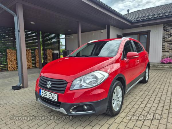 Sarkans Suzuki SX4 2014 Tartu, ar dzinēja tilpumu 1.60 L un nobraukumu 160 tūkst. km par 7900 €, foto 1 vietnē AUTOMOTO.COM.LV