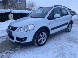 White Suzuki SX4 2009 in Birzai, with an engine capacity of 1.60 L and mileage of 259 thousand km for 2650 €, photo 2 on AUTOMOTO.COM.LV