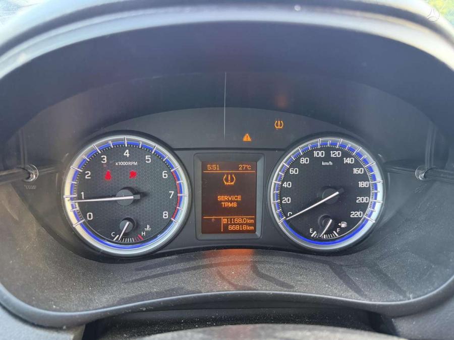 White Suzuki SX4 2018 in Siauliai, with an engine capacity of 1.00 L and mileage of 67 thousand km for 4200 €, photo 22 on AUTOMOTO.COM.LV