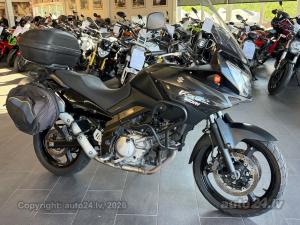 Melns Suzuki V-Strom 650 2006 Tallina, ar dzinēja tilpumu 0.65 L un nobraukumu 65 tūkst. km par 2590 €, foto  vietnē AUTOMOTO.COM.LV