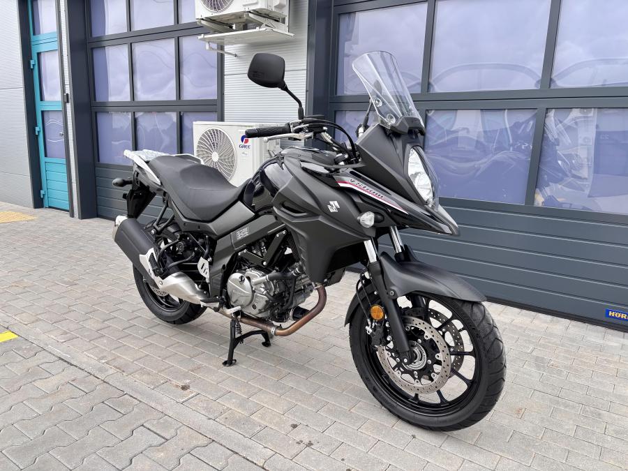 Melns Suzuki V-Strom 650 2019 Klaipėda, ar dzinēja tilpumu 6.50 L un nobraukumu 7 tūkst. km par 6200 €, foto 14 vietnē AUTOMOTO.COM.LV
