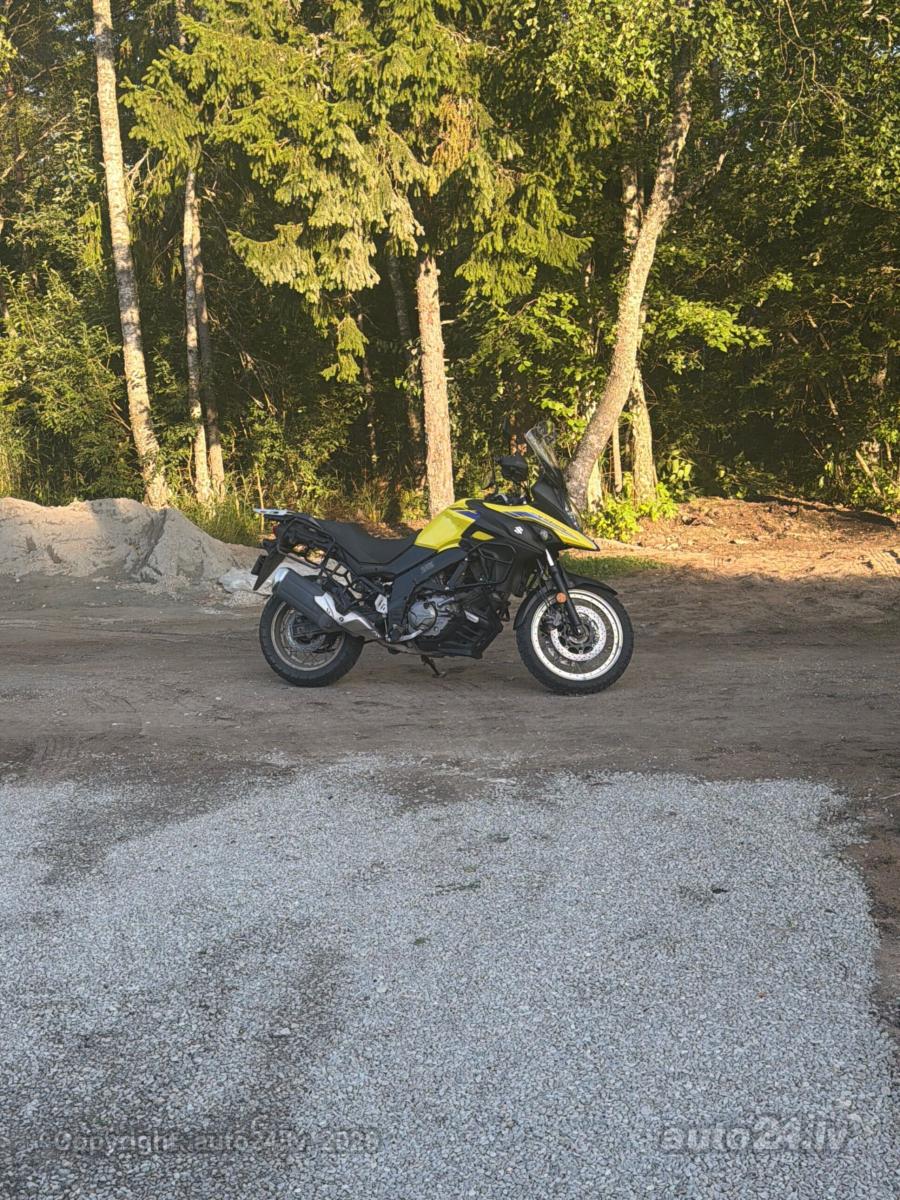 Black Suzuki V-Strom 650 2023 in Tallinn, with an engine capacity of 0.65 L and mileage of 27 thousand km for 6500 €, photo 3 on AUTOMOTO.COM.LV