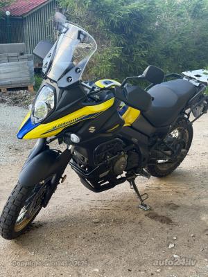 Black Suzuki V-Strom 650 2023 in Tallinn, with an engine capacity of 0.65 L and mileage of 27 thousand km for 6500 €, photo 5 on AUTOMOTO.COM.LV