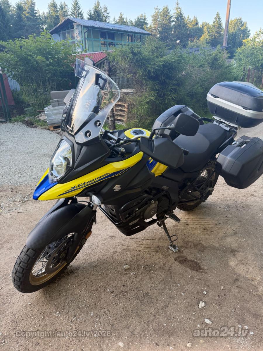 Black Suzuki V-Strom 650 2023 in Tallinn, with an engine capacity of 0.65 L and mileage of 27 thousand km for 6500 €, photo 9 on AUTOMOTO.COM.LV