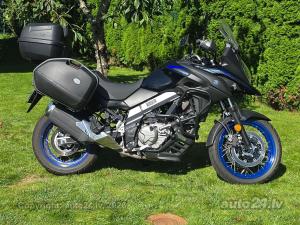 Blue Suzuki V-Strom 650 2023 in Tallinn, with an engine capacity of 0.65 L and mileage of 4 thousand km for 7900 €, photo 5 on AUTOMOTO.COM.LV