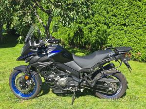 Blue Suzuki V-Strom 650 2023 in Tallinn, with an engine capacity of 0.65 L and mileage of 4 thousand km for 7900 €, photo 6 on AUTOMOTO.COM.LV