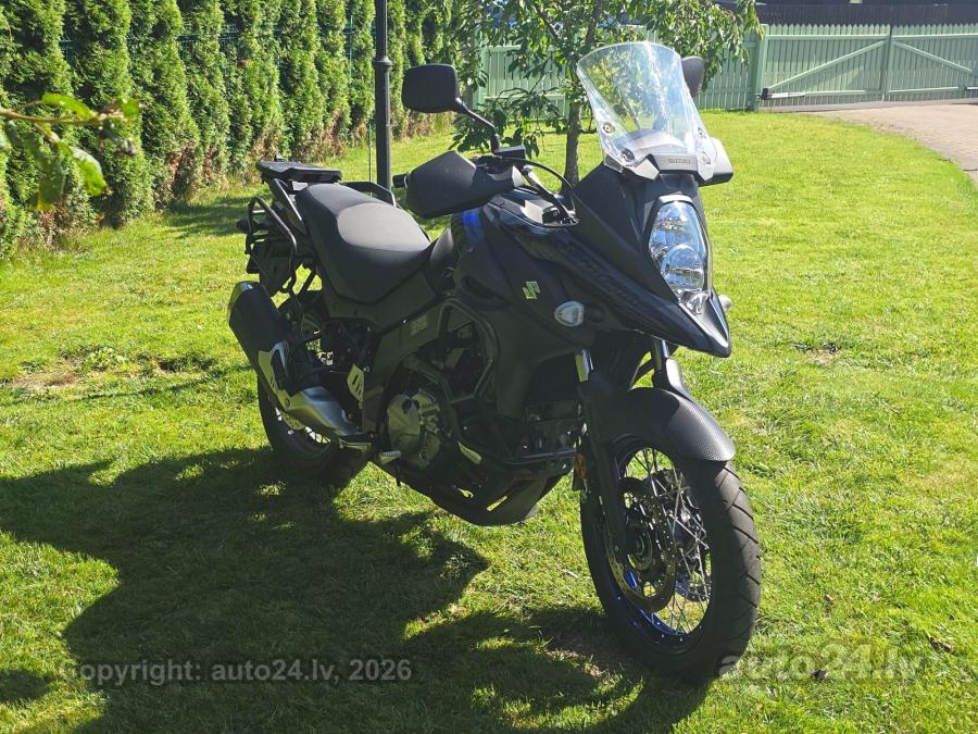 Blue Suzuki V-Strom 650 2023 in Tallinn, with an engine capacity of 0.65 L and mileage of 4 thousand km for 7900 €, photo 8 on AUTOMOTO.COM.LV